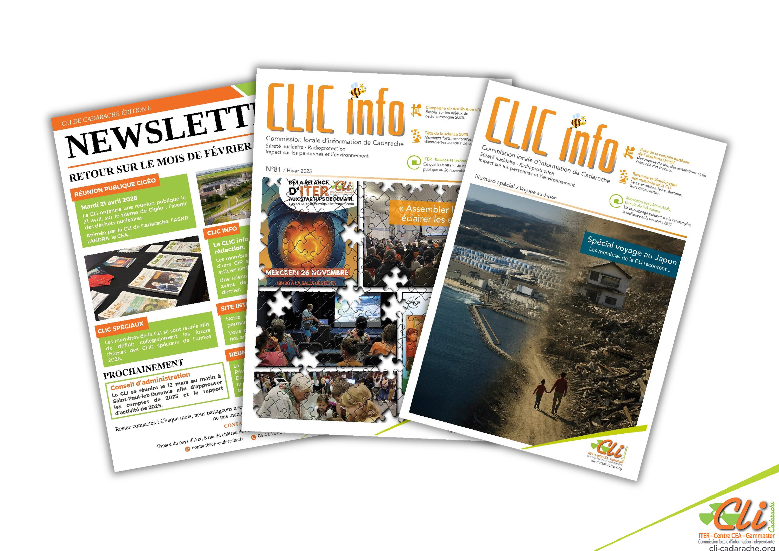 Nos dernières publications - CLI Cadarache